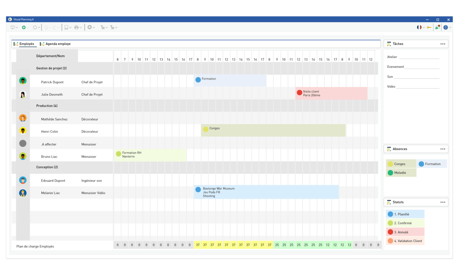 Visual Planning : Optimisez la gestion de vos projets et ressources ...